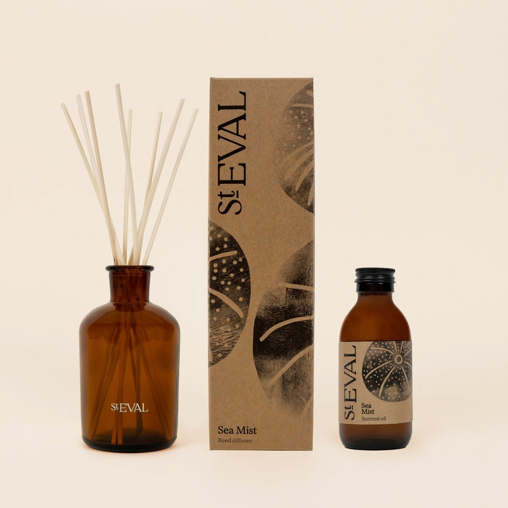 Sea Mist, Reed Diffuser, box of 4– St Eval Trade Store